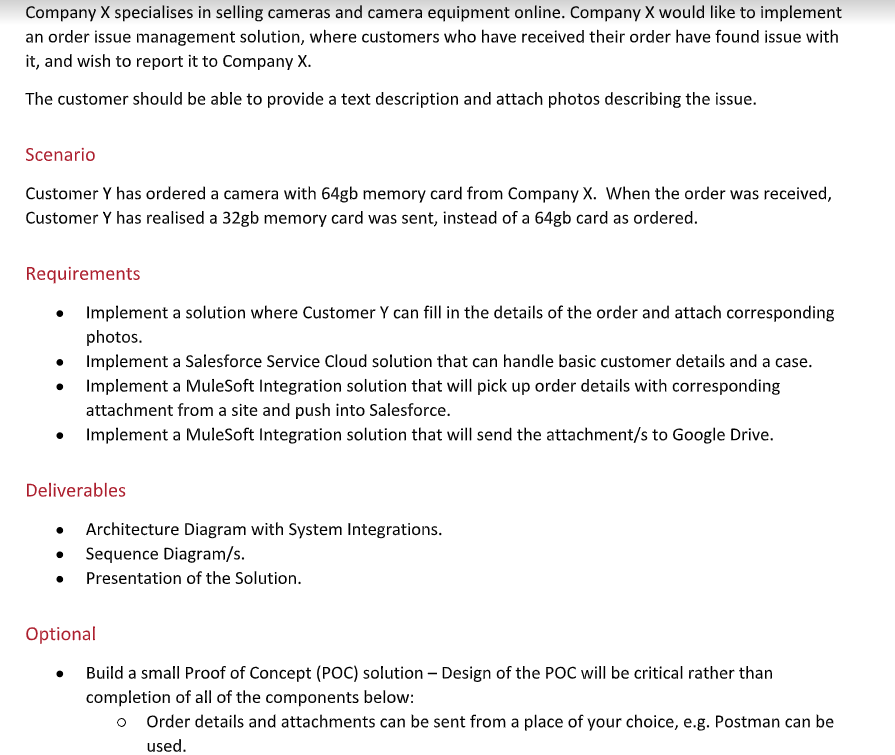 an order issue management solution, where customers | Chegg.com