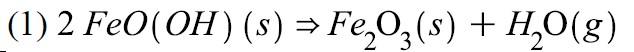 Solved Calculate on the basis of these data for goethite at | Chegg.com