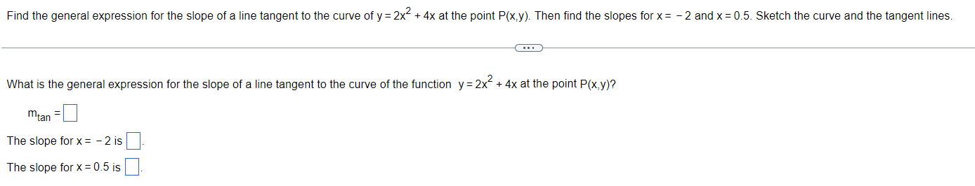 Solved Find the general expression for the slope of a line | Chegg.com
