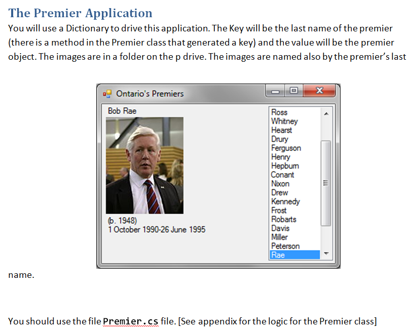 Solved PictureBox 1. Prefix: pic 2. Usage: To display an | Chegg.com