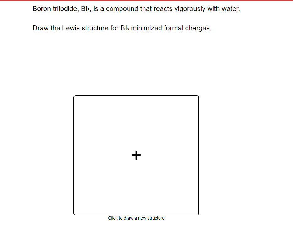 Solved Boron triiodide, Bl3, ﻿is a compound that reacts | Chegg.com