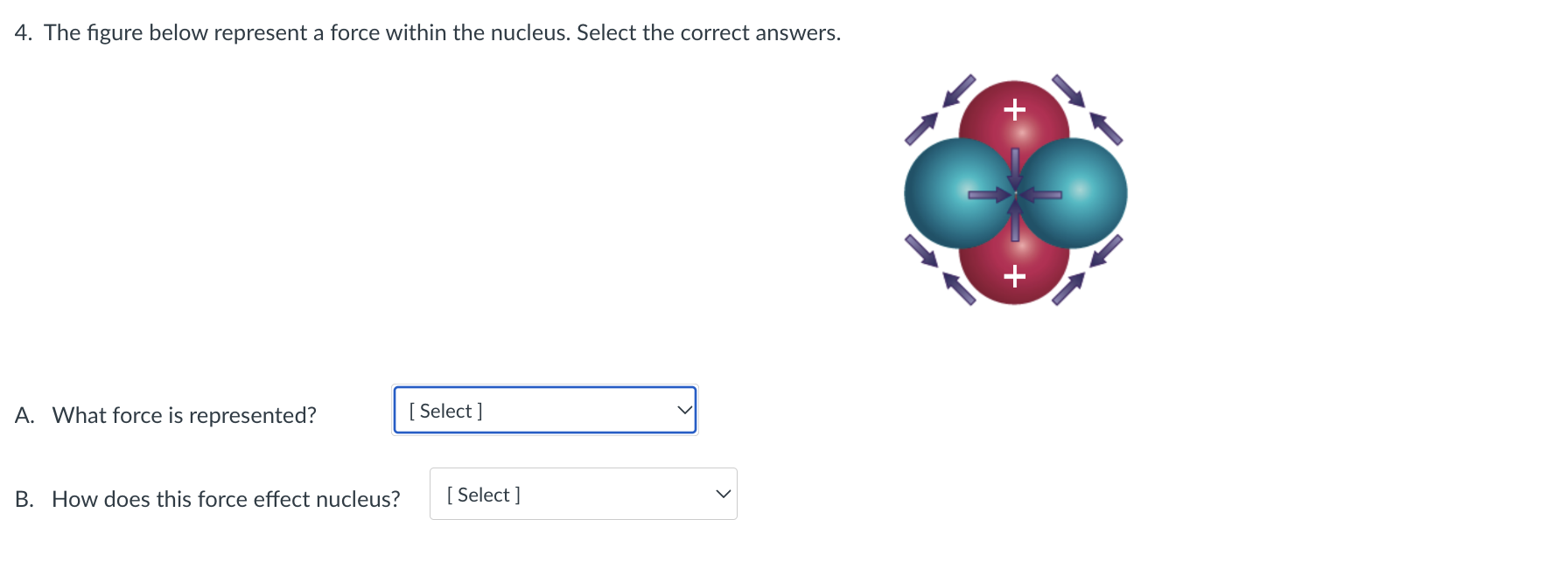 Solved 4. The figure below represent a force within the | Chegg.com