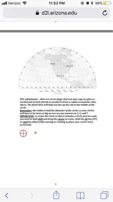 ill Verizon令 11:52 PM a d2l.arizona.edu D2L | Chegg.com