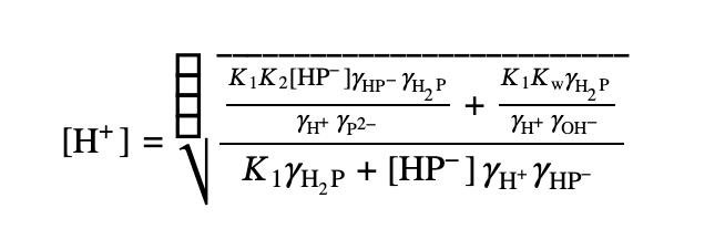Solved Calculate the pH of 0.010 ﻿M KHP, ﻿using the derived | Chegg.com