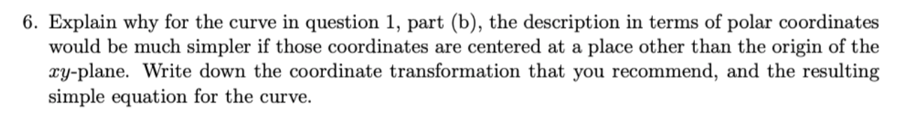 Solved 1. Find two different parametrizations for each of | Chegg.com