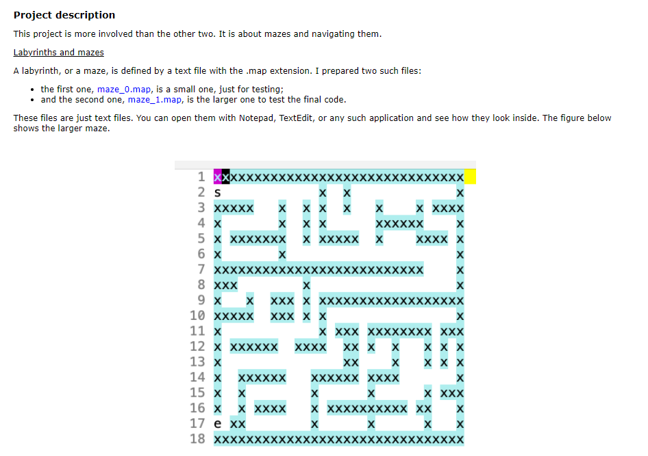 Solved Project description This project is more involved | Chegg.com