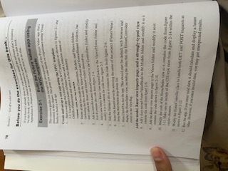 Solved Need help with Murach's ASP.net core mvc book page 78 | Chegg.com