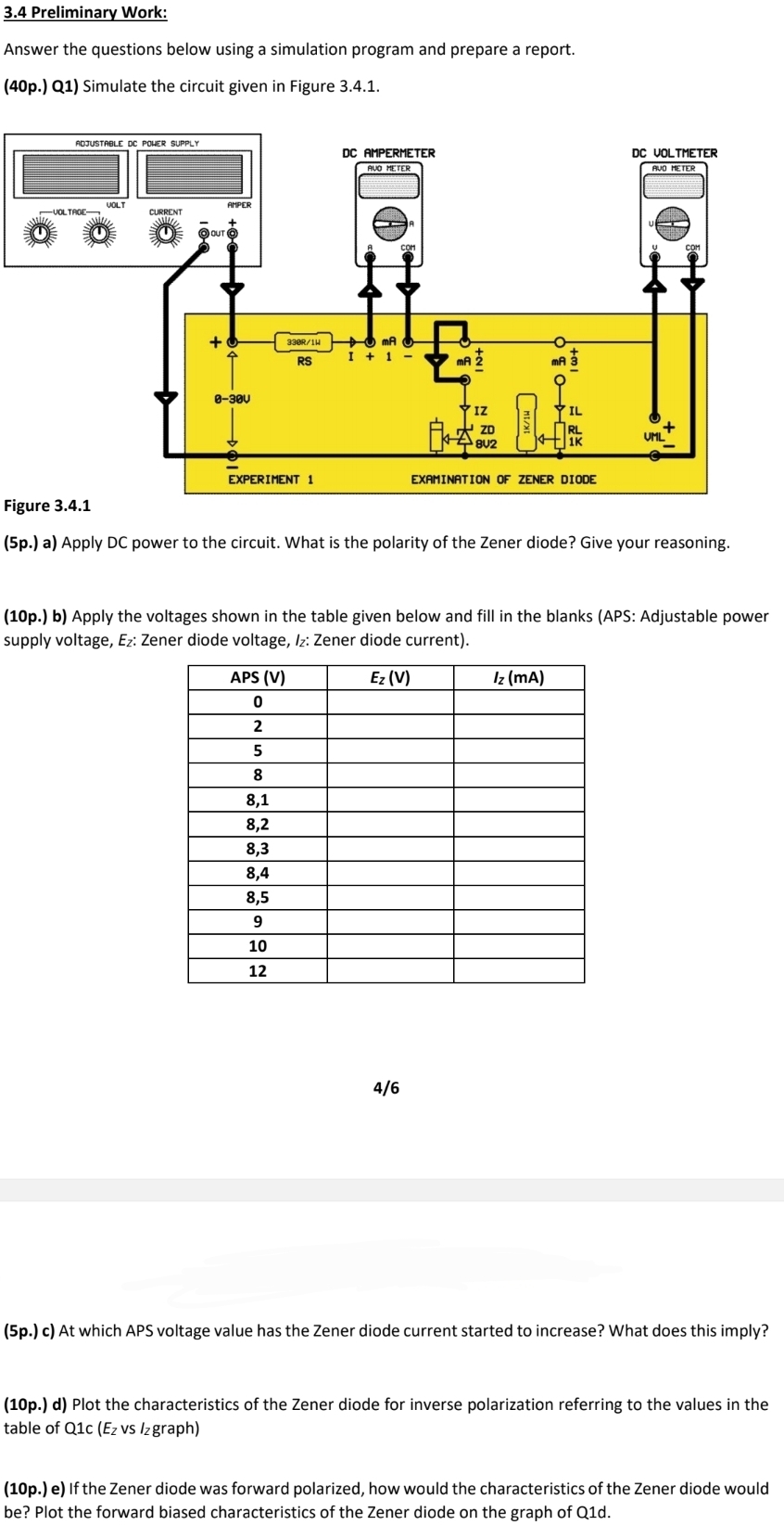 Solved "SIMULATE IN LTSPICE(40p.) ﻿Q1) ﻿Simulate the circuit | Chegg.com