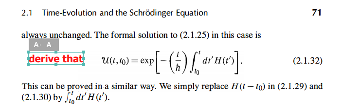 Solved Case 2. The Hamiltonian operator H is time-dependent | Chegg.com