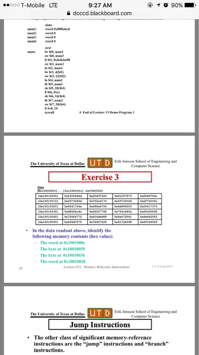 In the data readout above, identify the following | Chegg.com