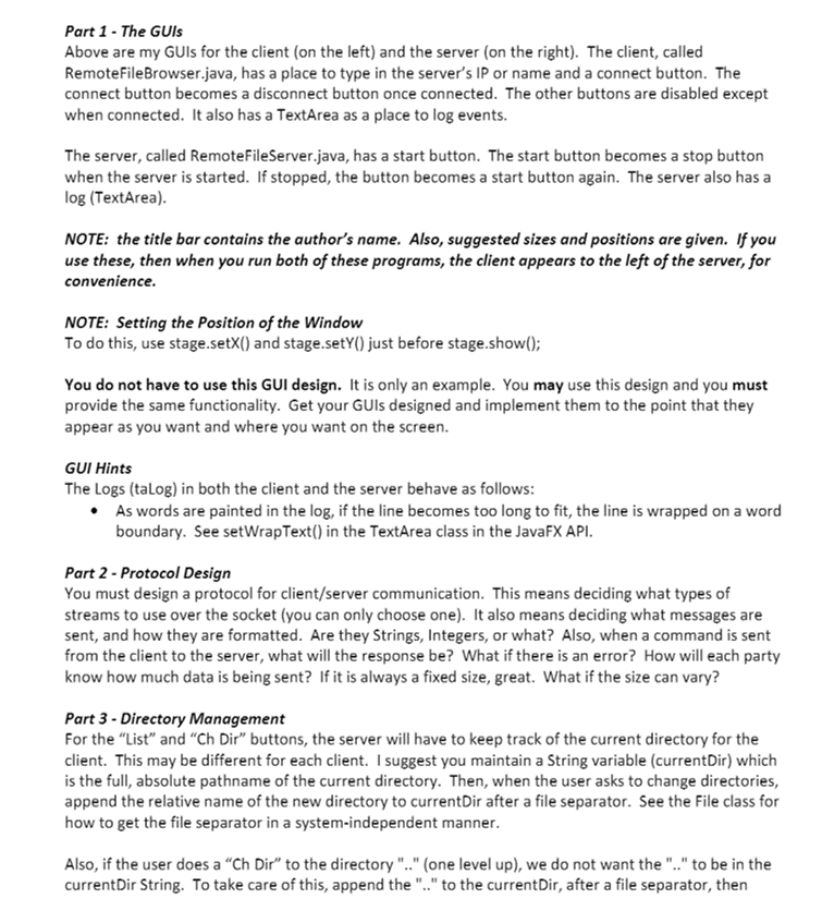 Objectives: Write a Multi Threaded, Client /Server | Chegg.com