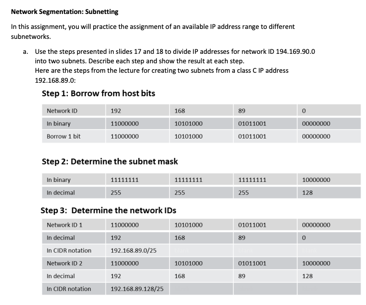 Solved Network Diagrams Use Visio on AVD to create a network | Chegg.com