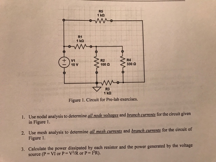 Solved Use nodal analysis to determine all node voltages | Chegg.com