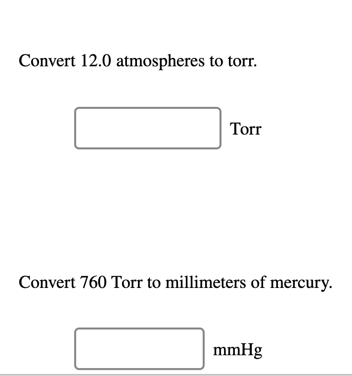 Solved Convert 912 Torr To Atmospheres Atm Convert 912 MmHg Chegg Solved Convert 912 Torr To Atmospheres Atm Convert 912 MmHg Chegg