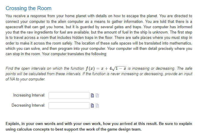 Solved Crossing the Room You receive a response from your | Chegg.com