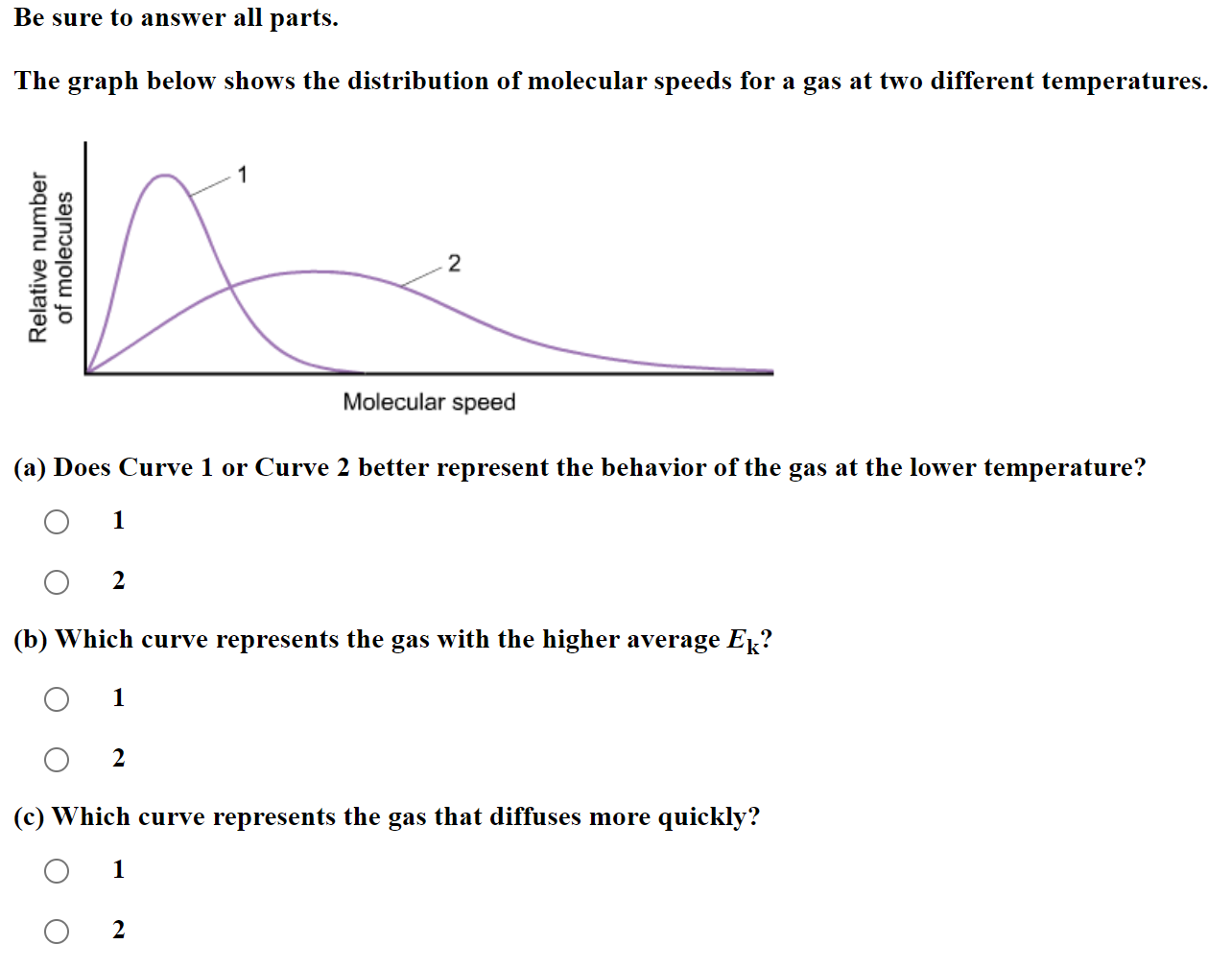 Solved Be sure to answer all parts. The graph below shows | Chegg.com