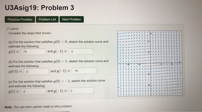 Solved U3Asig19: Problem 3 Previous Problem Problem ListNext | Chegg.com