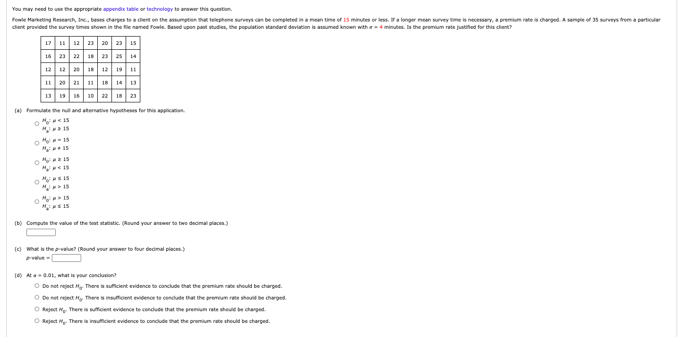 Solved You may need to use the appropriate appendix table or | Chegg.com