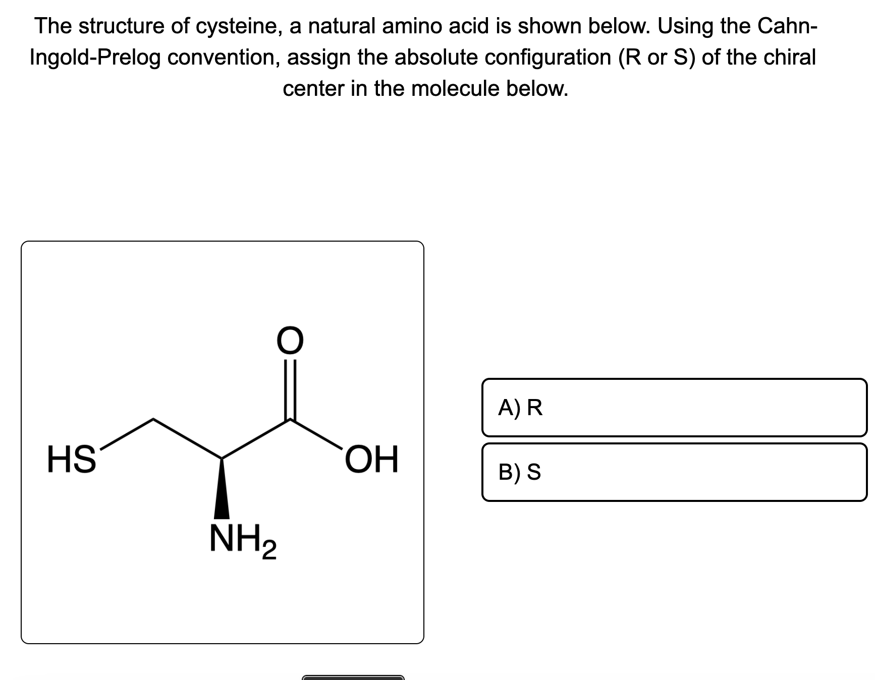 Solved Using the Cahn-Ingold-Prelog convention, assign the | Chegg.com