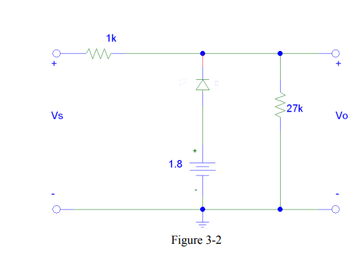 Solved . Clipping Circuits: Set up the two circuits of | Chegg.com
