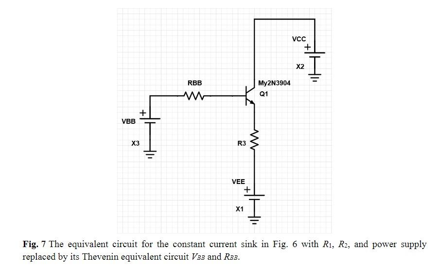 Fig. 7 The equivalent circuit for the constant | Chegg.com