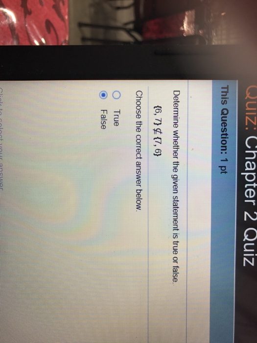 Solved Quiz: Chapter 2 Quiz This Question: 1 pt Determine | Chegg.com