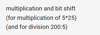 Solved multiplication and bit shift (for multiplication of | Chegg.com