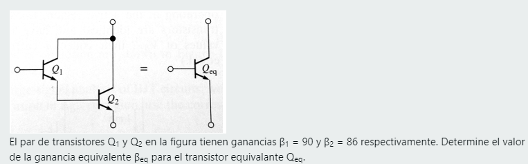 Solved The pair of transistors Q1 and Q2 in the figure have | Chegg.com