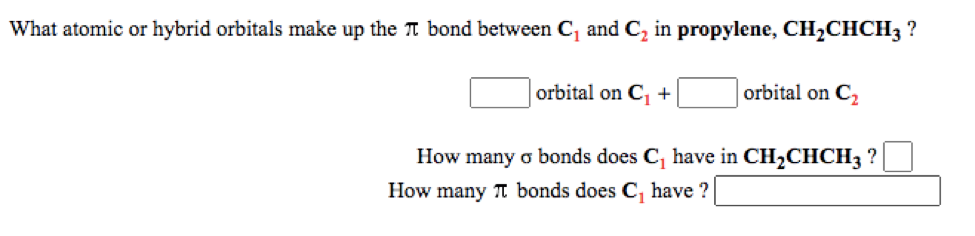 Solved What atomic or hybrid orbitals make up the At bond | Chegg.com