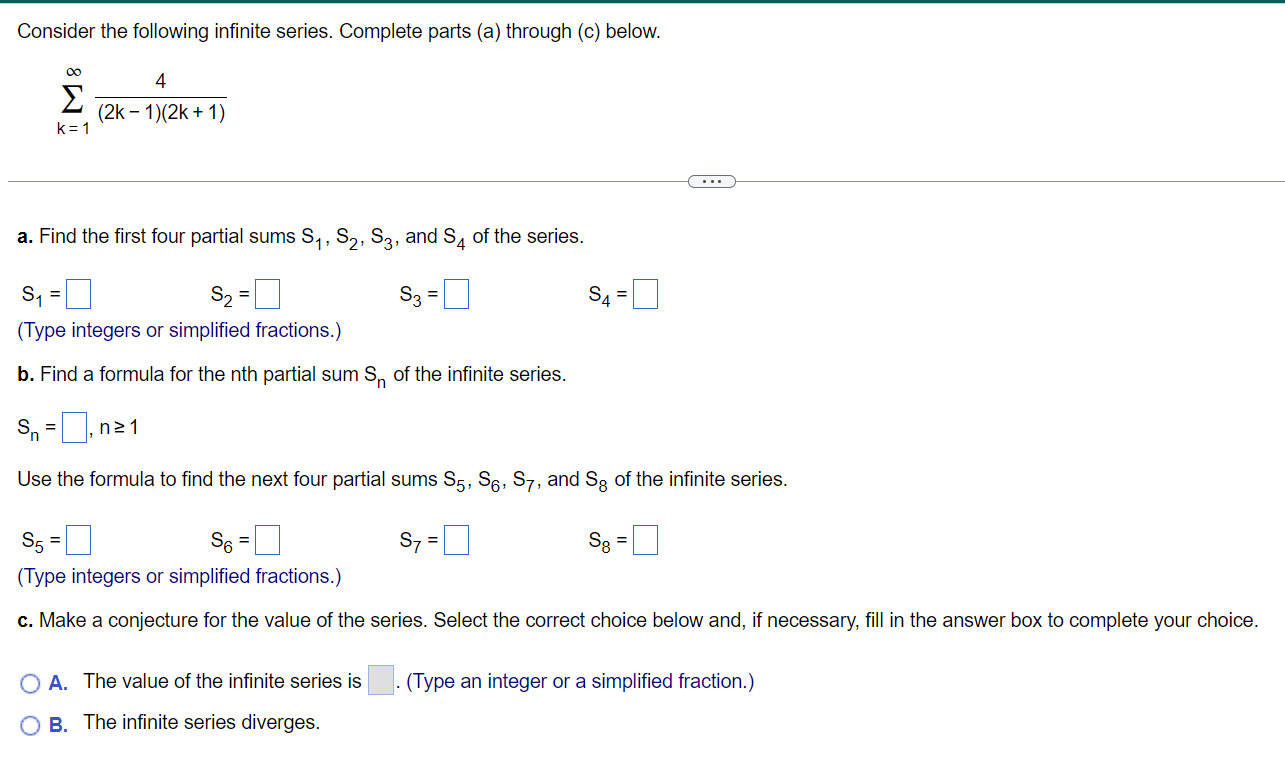 Solved N2 N 2 Consider The Sequence An N 1 2 3