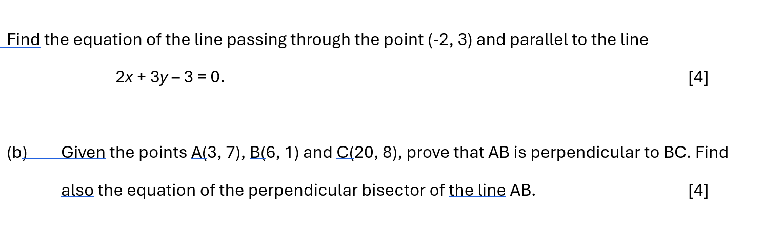 Solved code class="asciimath">Find the equation of the line | Chegg.com