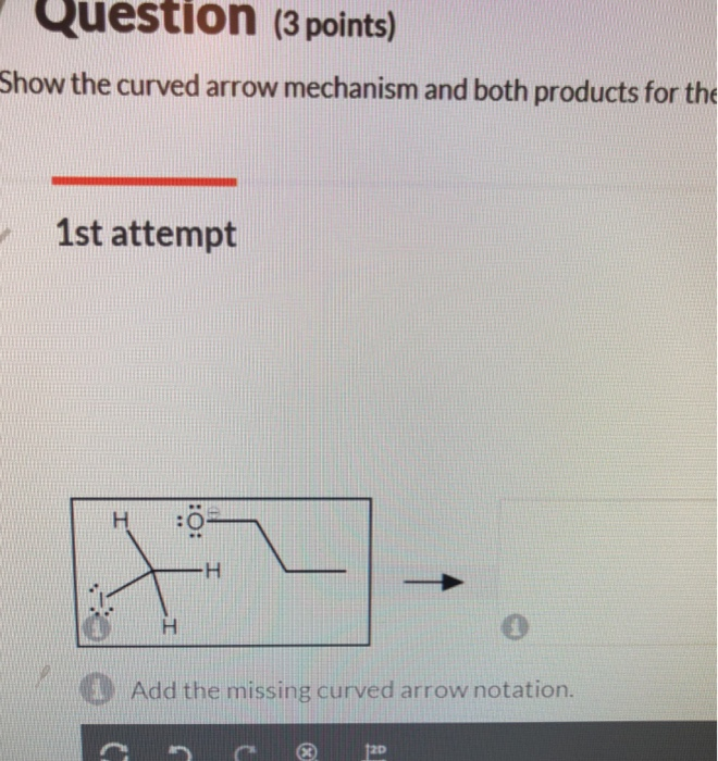 Solved show the curved arrow mechanism and both products for | Chegg.com