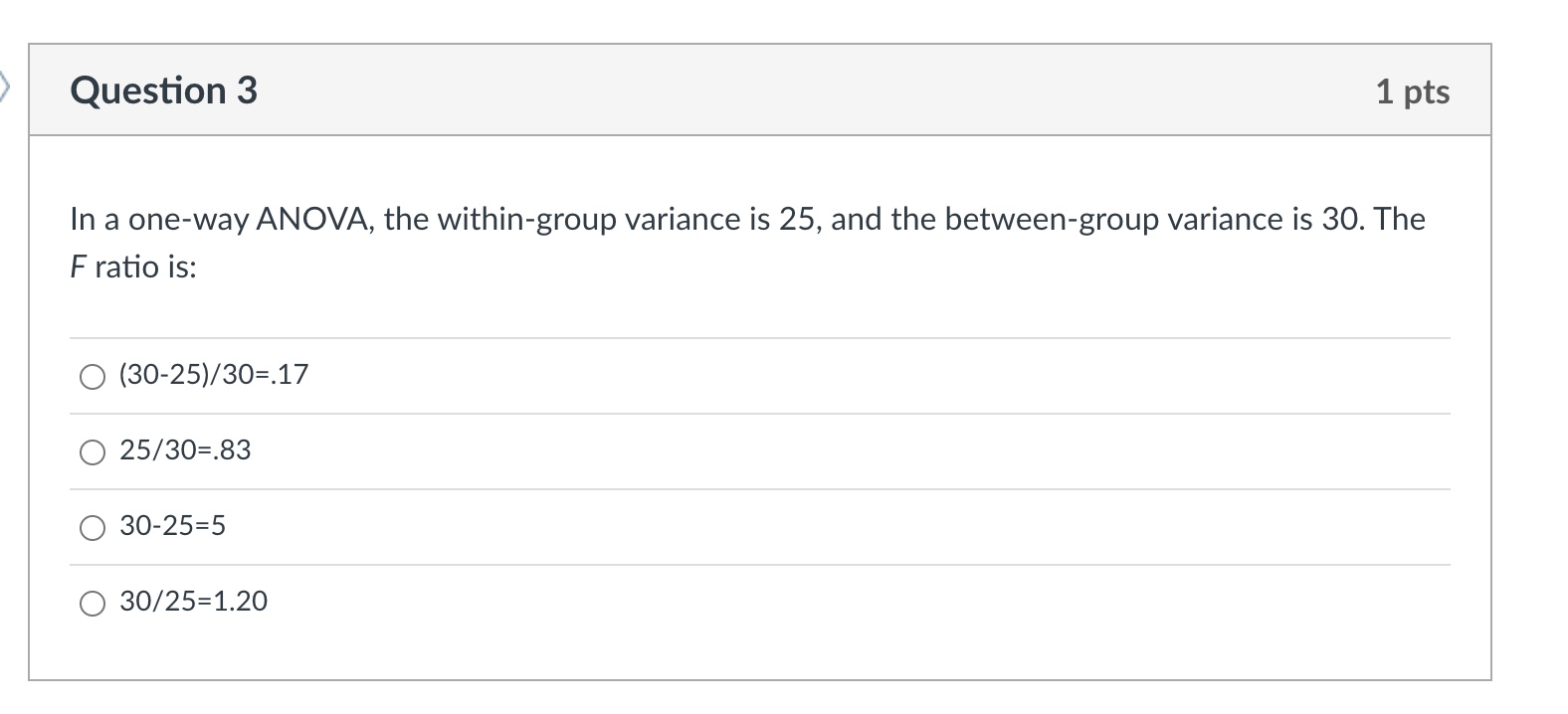 Solved In a one-way ANOVA, the within-group variance is 25 , | Chegg.com