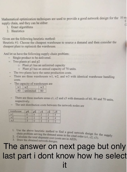 Mathematical optimization techniques are used to | Chegg.com