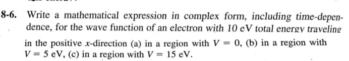 Solved 8-6. Write a mathematical expression in complex form, | Chegg.com