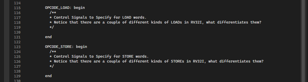 Solved Modify the codebase to support the RV32I LW and SW | Chegg.com
