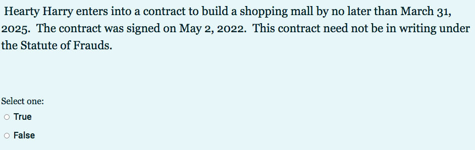 Solved Hearty Harry enters into a contract to build a | Chegg.com