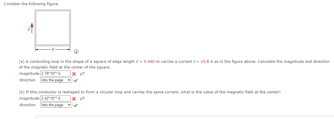 Solved Consider the following figure. of the magnetic field | Chegg.com