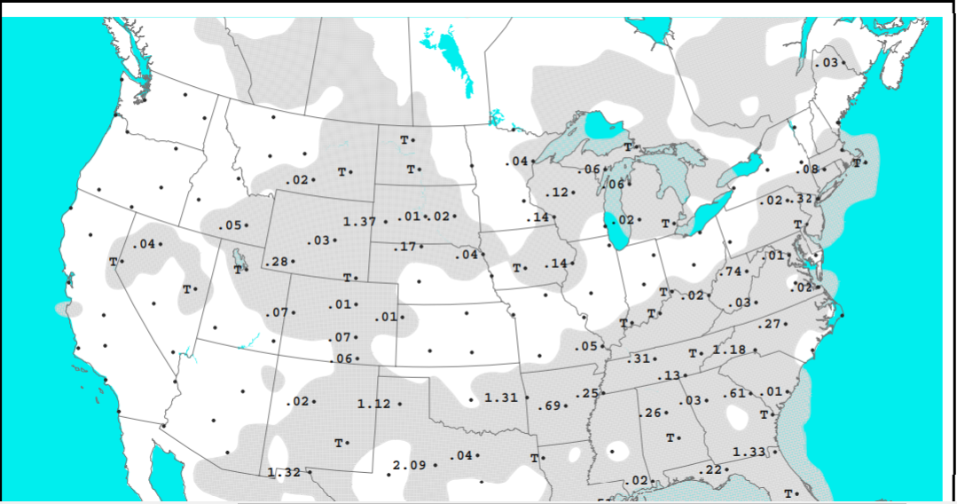Solved II. NOAA Weather Maps: August 15, 2017 1. Look at the | Chegg.com