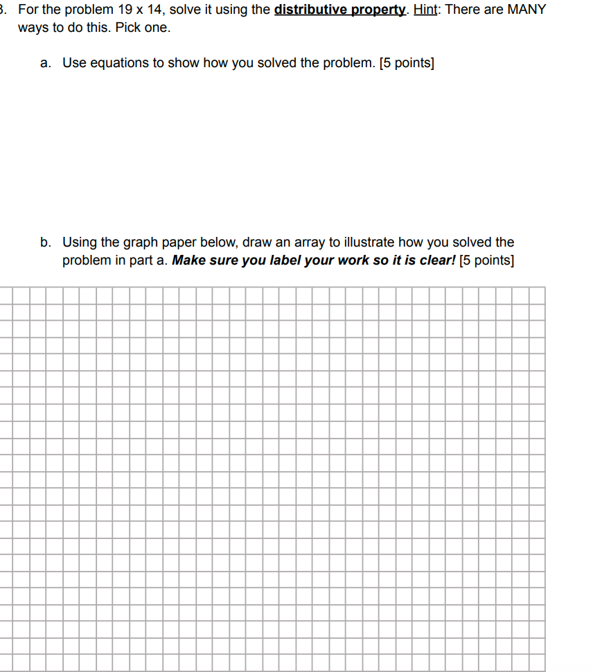 Solved For the problem 19×14, solve it using the | Chegg.com