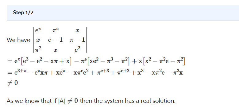 Solved Provide detailed explanation of existence of real | Chegg.com