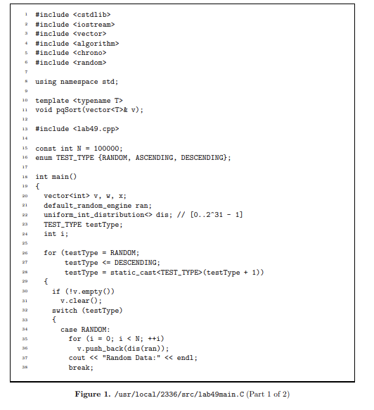 Solved Write a function template to implement an efficient | Chegg.com