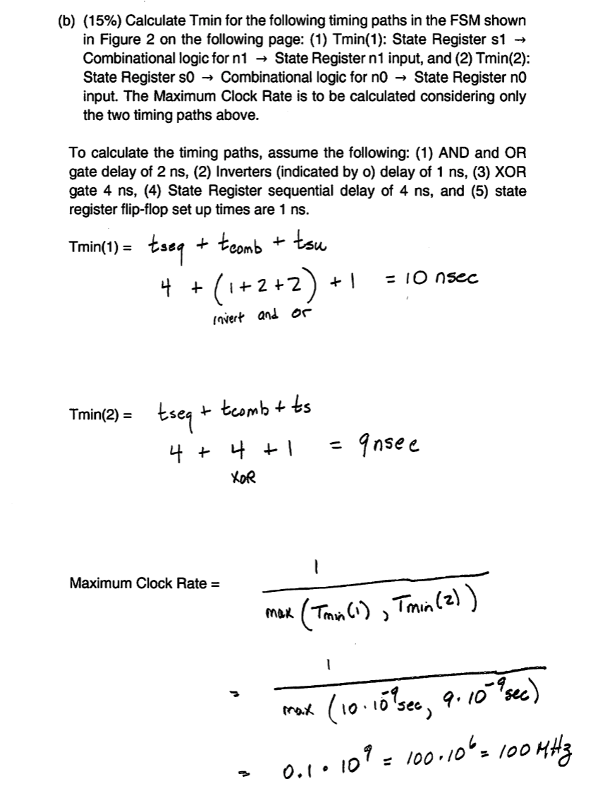 Solved 1. (30\%) Answer parts (a) and (b) below: (a) (15%) | Chegg.com