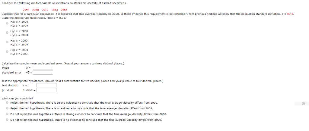 Solved Consider the following random sample observations on | Chegg.com