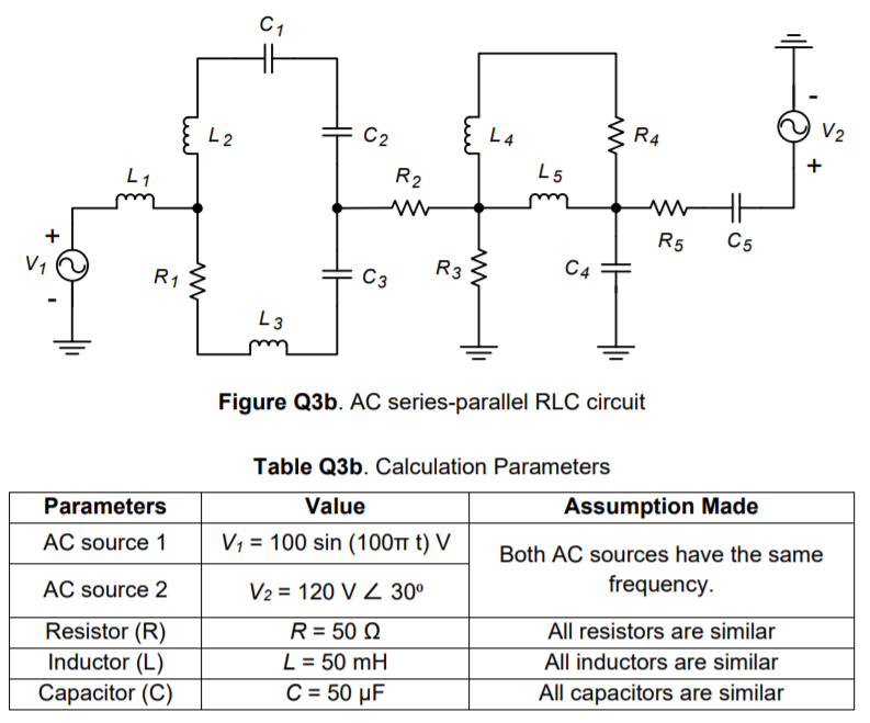 Solved (b) The circuit in Figure Q3b is an example of an | Chegg.com