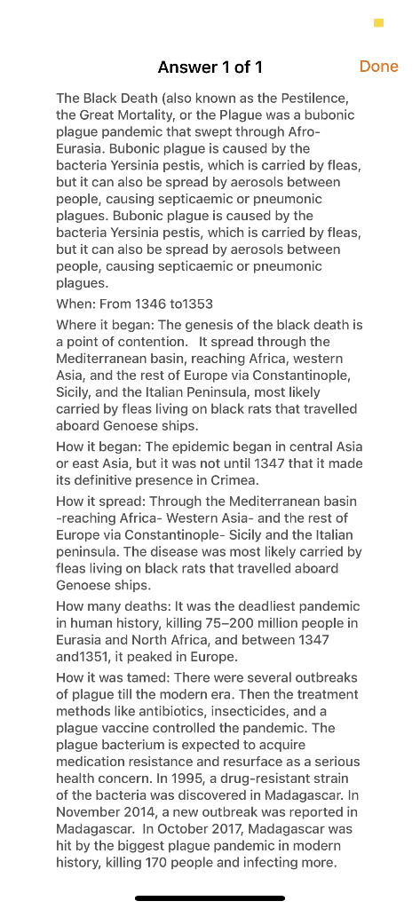 Solved Topic: The history of the Spanish flu Question: | Chegg.com