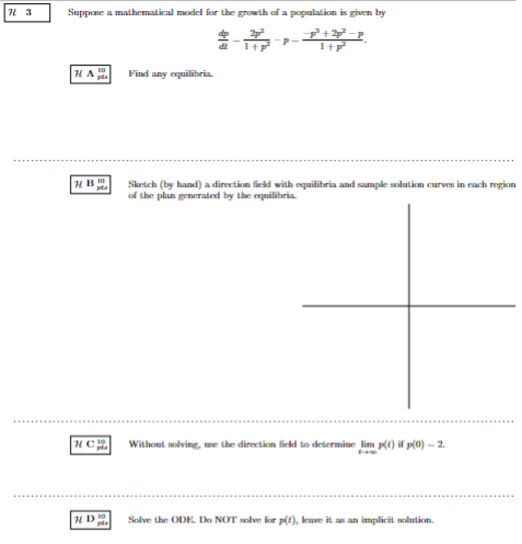 Solved Suppose a mathematical model for the growth of a | Chegg.com