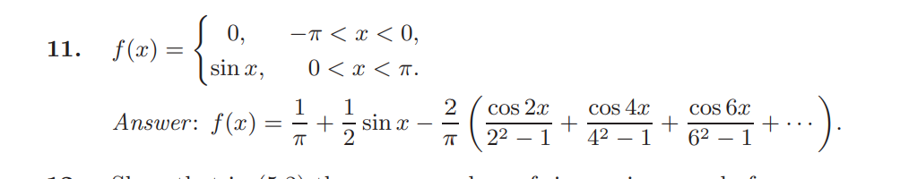 Solved 1 to 11. For each of the periodic functions in | Chegg.com