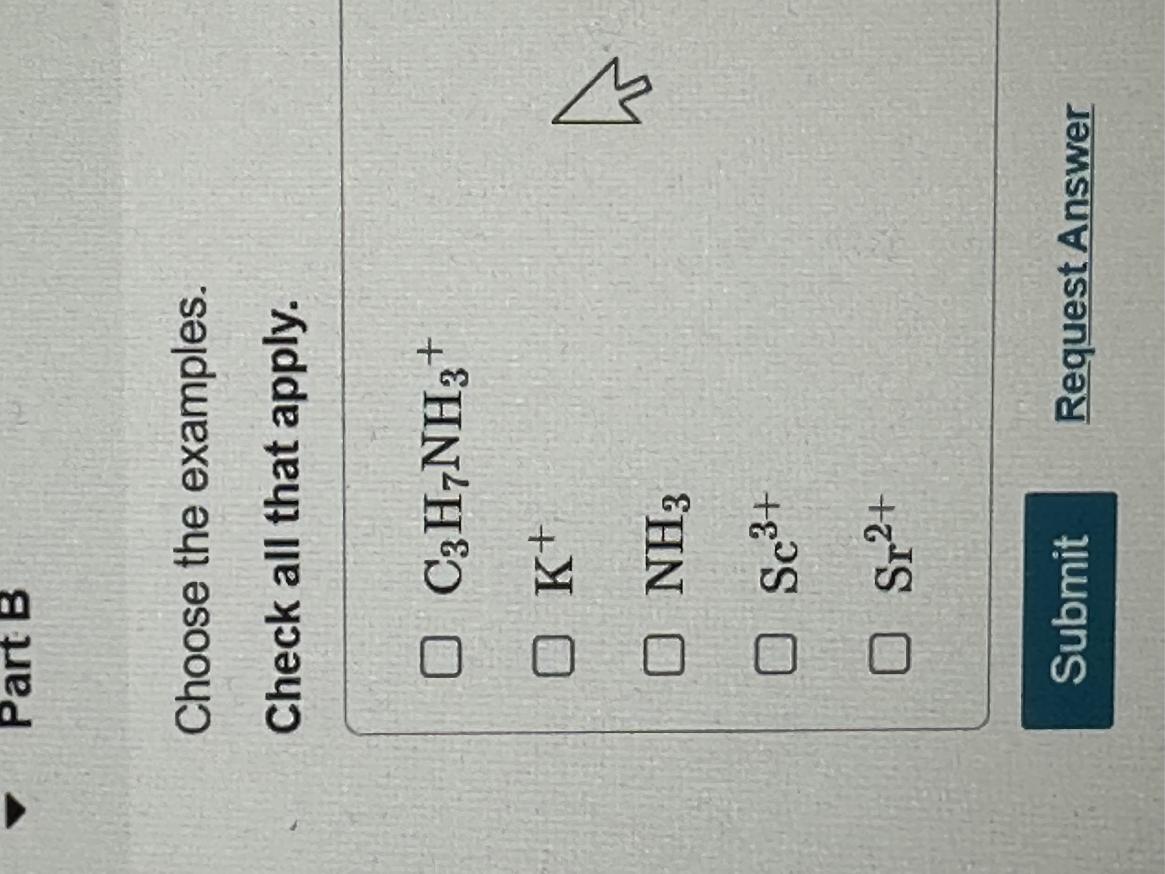 Solved Choose the examples.Check all that | Chegg.com
