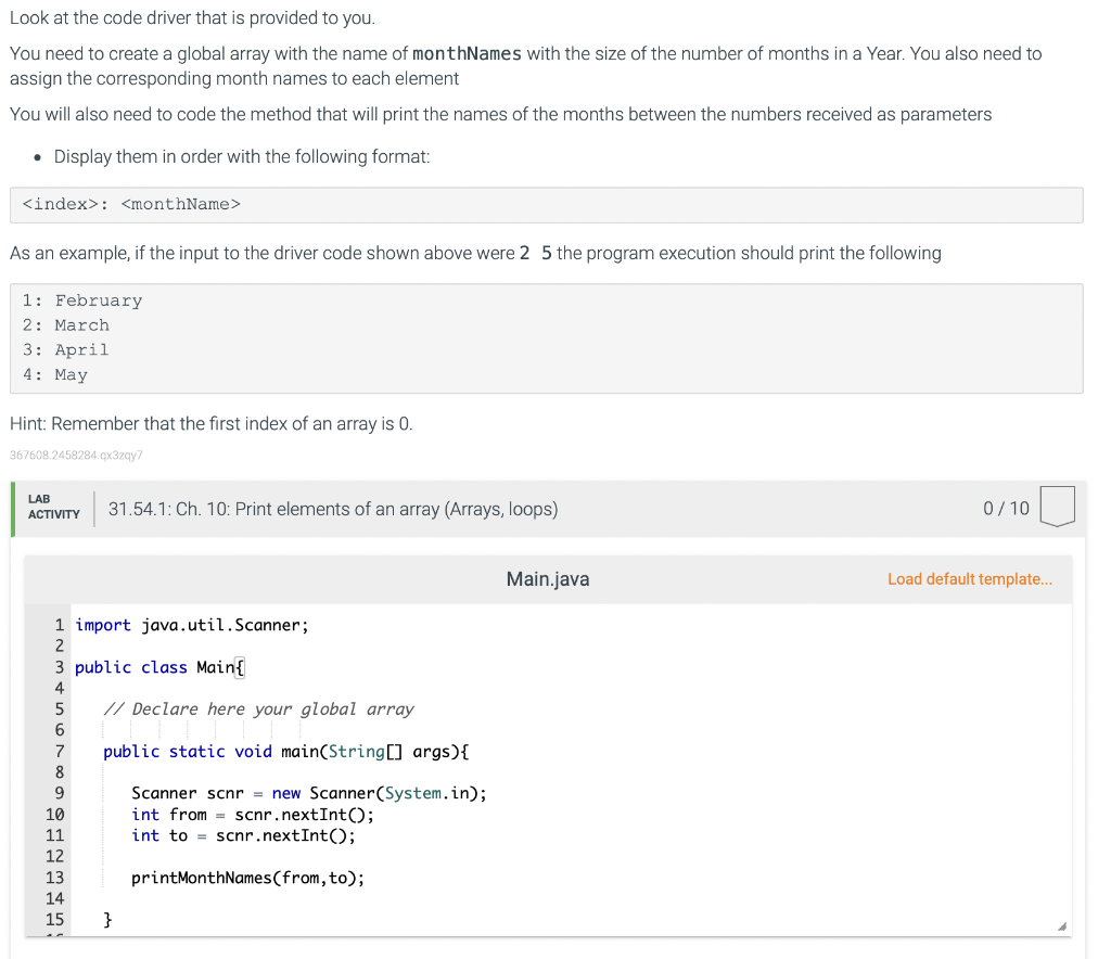Solved Look at the code driver that is provided to you. You | Chegg.com